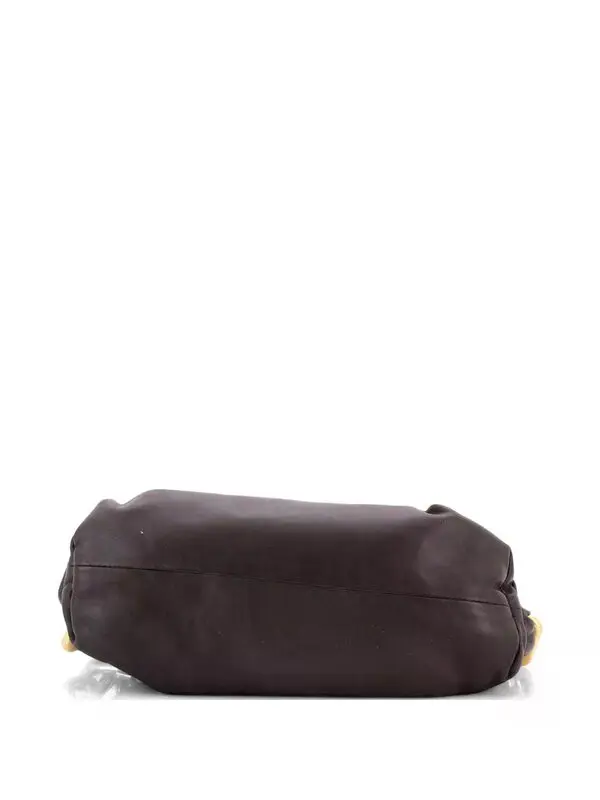 Bottega Veneta The Chain Pouch Teen Shoulder Bag - Brown