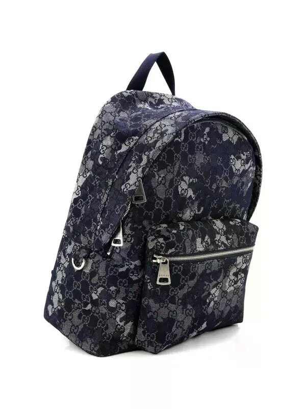 Gucci Camouflage Gg Denim Backpack