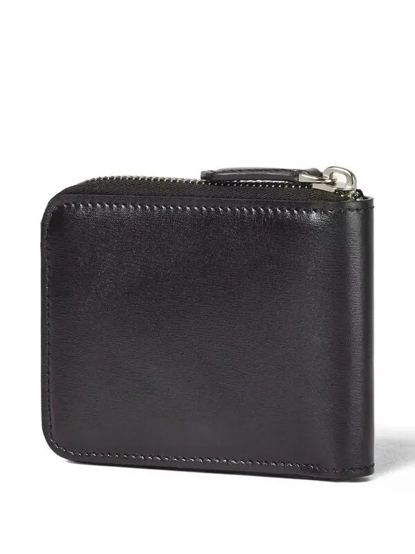 Fendi Zip Leather Wallet