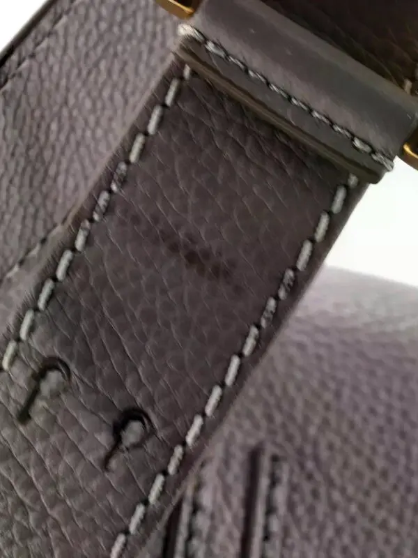 Chloé Marcie Leather Medium Crossbody Bag - Grey