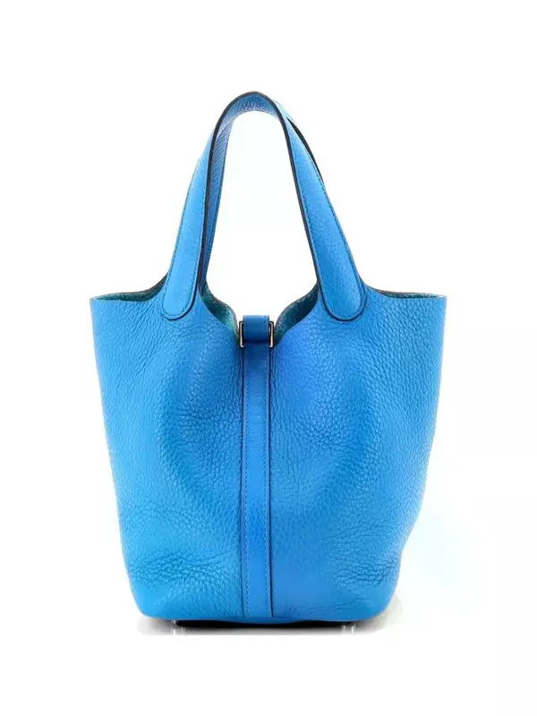 Hermès Picotin Lock Clemence Pm - Blue