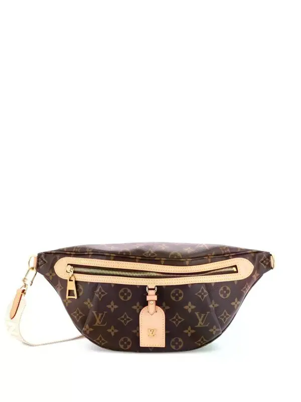 LOUIS VUITTON High Rise Bum Bag Monogram Canvas Belt Bag