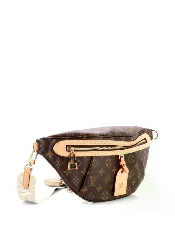 LOUIS VUITTON High Rise Bum Bag Monogram Canvas Belt Bag