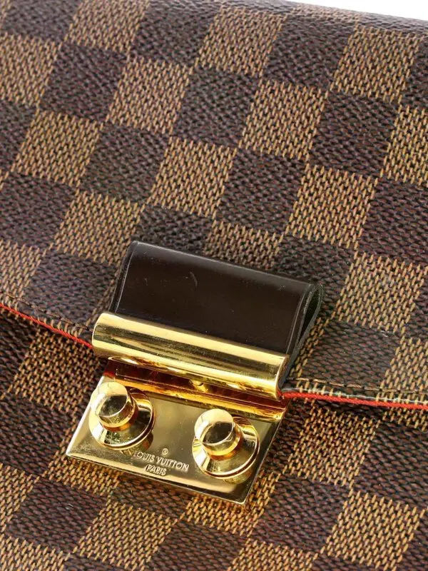 LOUIS VUITTON Croisette Damier Crossbody Bag - Brown