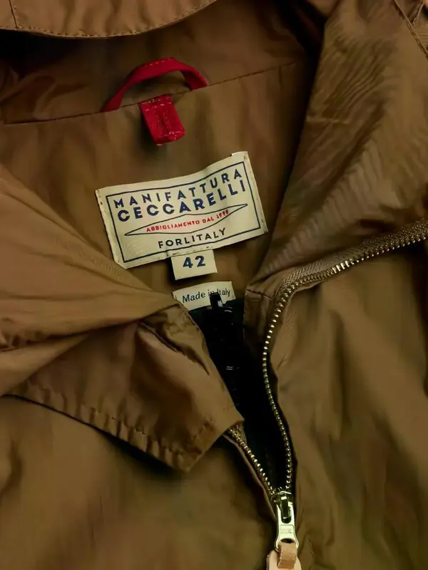CECCARELLI Hooded Pocket Jacket - Brown