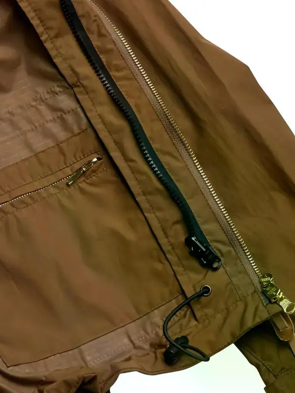 CECCARELLI Hooded Pocket Jacket - Brown