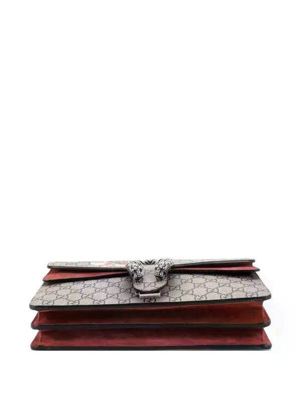 Gucci Dionysus Small Shoulder Bag Blooms Print Gg Coated Canvas - Multicolour