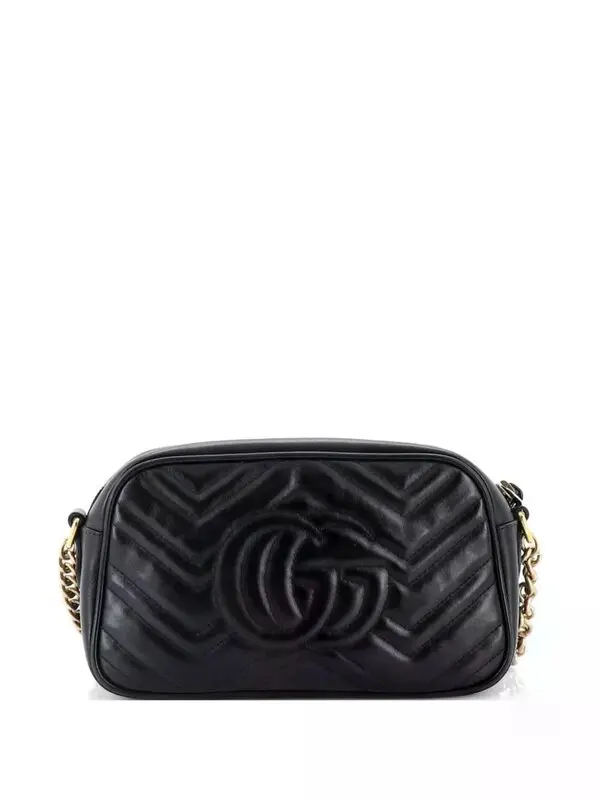 Gucci Gg Marmont Small Crossbody Bag - Black