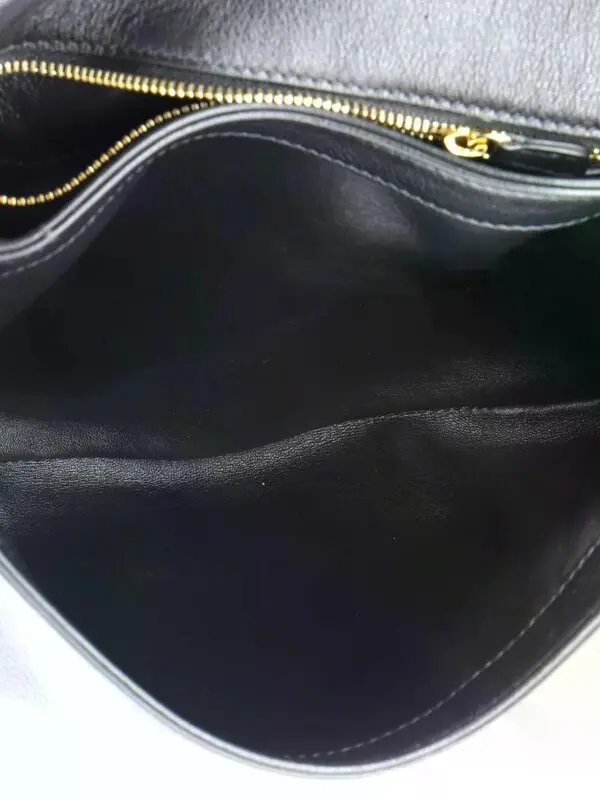 Gucci Blondie Handle Medium Crossbody Bag - Black