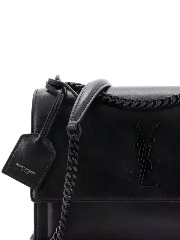 Saint Laurent Sunset Medium Crossbody Bag - Black