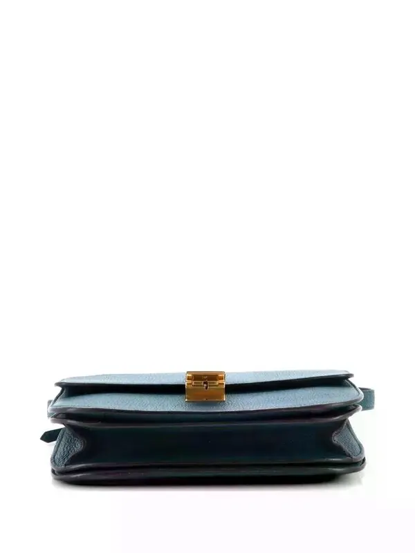 Celine Classic Box Medium Crossbody Bag - Green