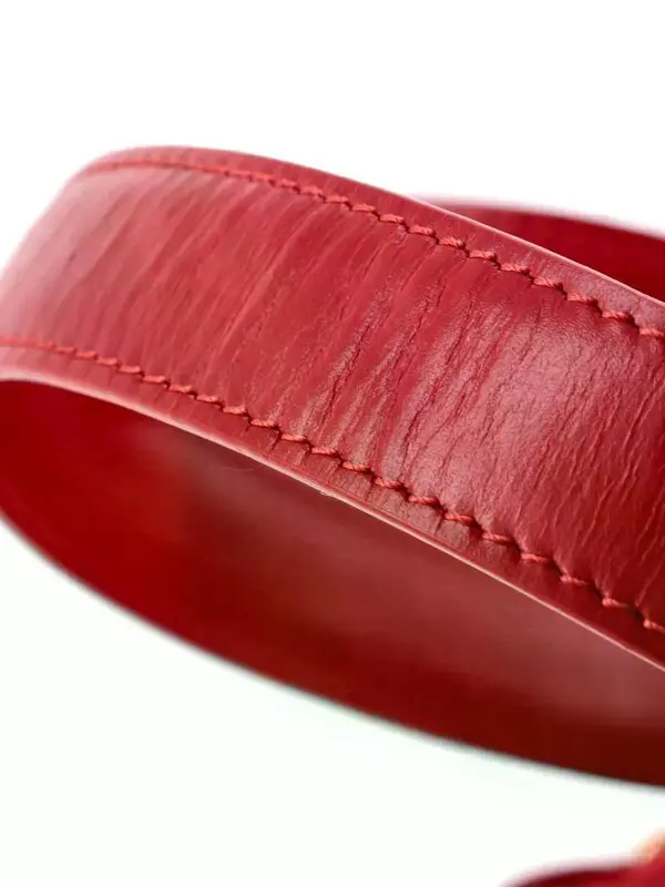 Celine Triomphe Shoulder Bag Smooth Calfskin Medium - Red