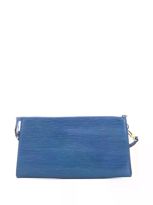 LOUIS VUITTON Pochette Accessoires Epi Leather Clutch