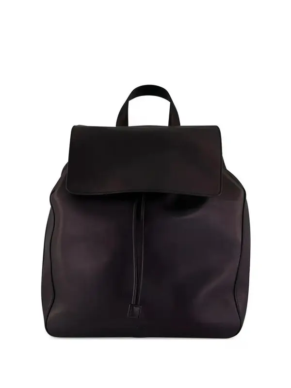 TOM FORD Flap-closure Leather Backpack - Black