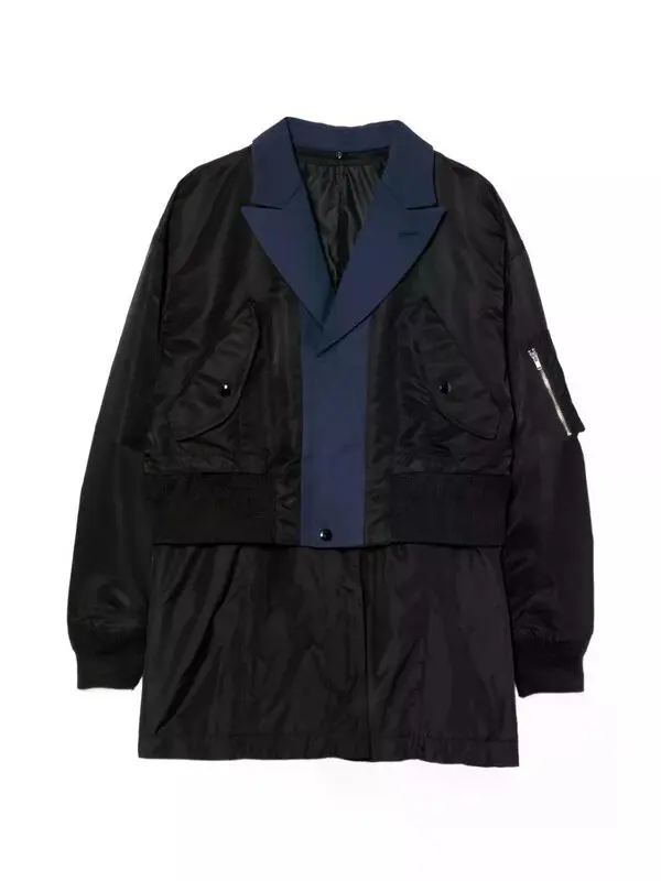 Toga Nylon Twill Jacket - Black
