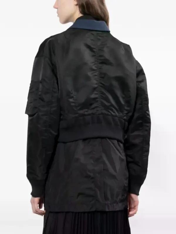 Toga Nylon Twill Jacket - Black