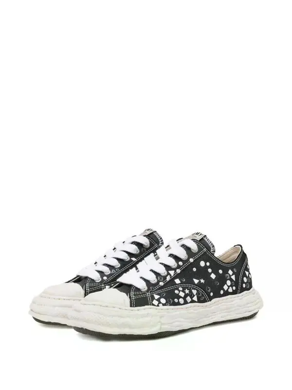 Mihara Yasuhiro Peterson Low Top Sneakers - Black