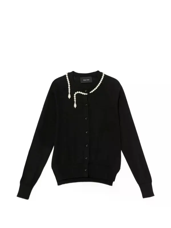 Simone Rocha Pearl Beaded Cardigan