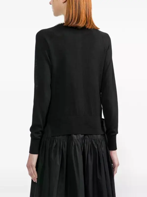 Simone Rocha Pearl Beaded Cardigan