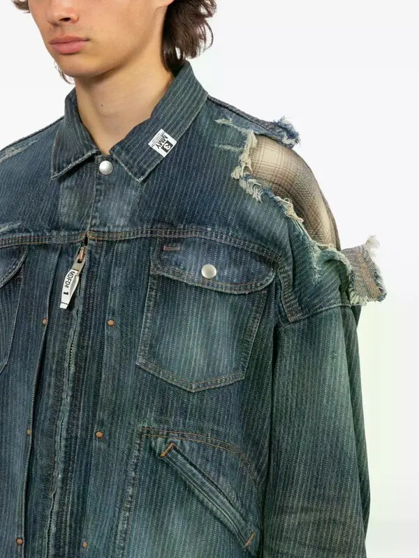 Mihara Yasuhiro Distressed Layered Jacket