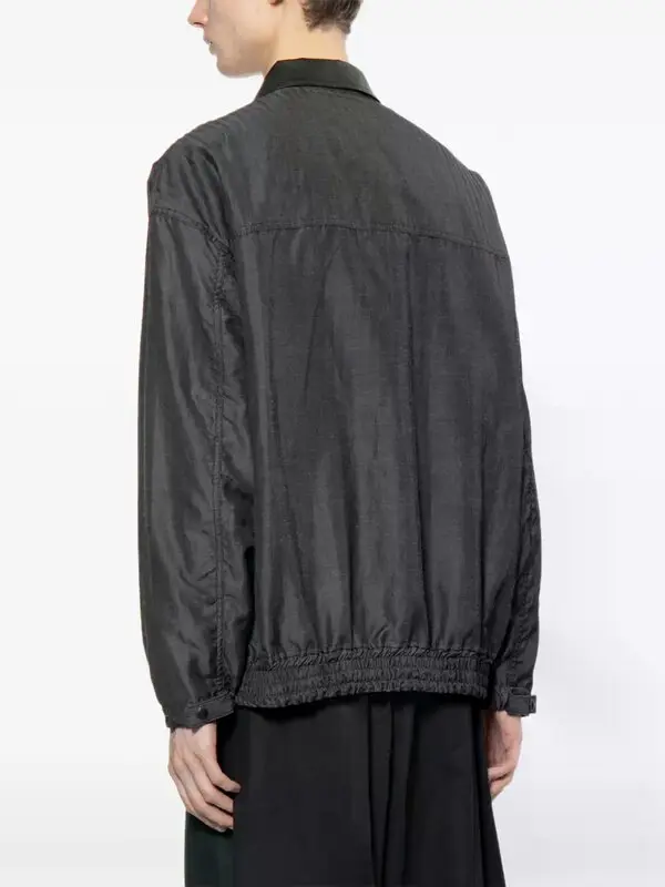 Comme Des Garçons Leather-collar Jacket