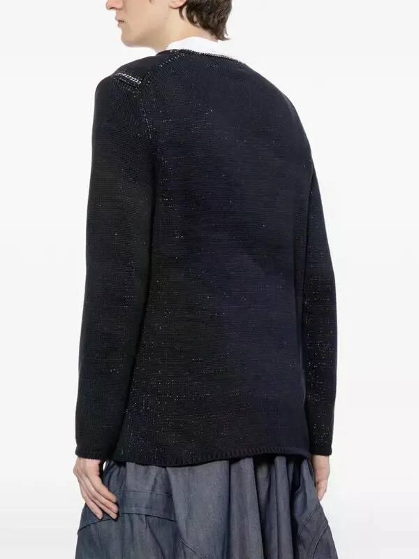 Comme Des Garçons Round-neck Long-sleeve Jumper