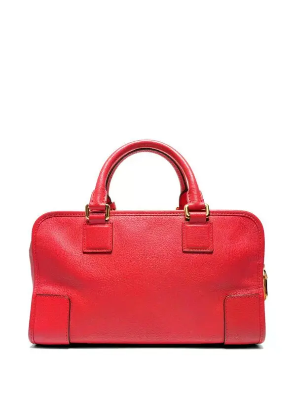 Loewe 1990s Amazona 28 Leather Tote Bag - Red
