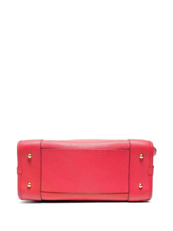Loewe 1990s Amazona 28 Leather Tote Bag - Red