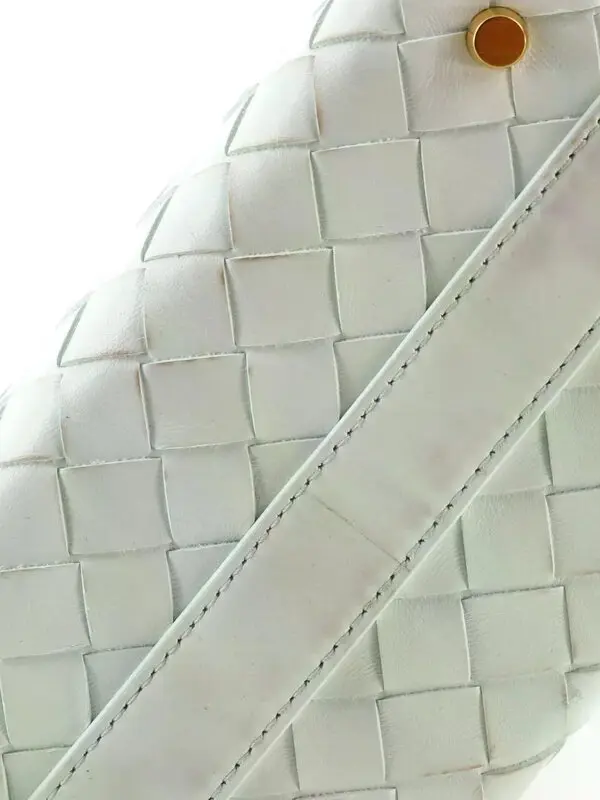Bottega Veneta Wallace Intrecciato Nappa Mini Shoulder Bag - Green