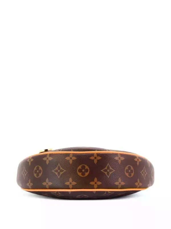 LOUIS VUITTON Loop Handbag Monogram Canvas Hobo Bag - Brown