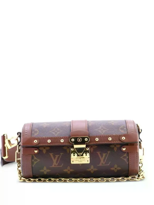 LOUIS VUITTON Papillon Trunk Shoulder Bag Monogram Canvas - Brown