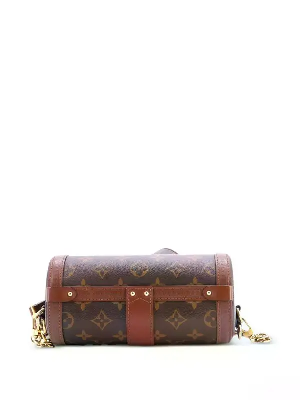 LOUIS VUITTON Papillon Trunk Shoulder Bag Monogram Canvas - Brown
