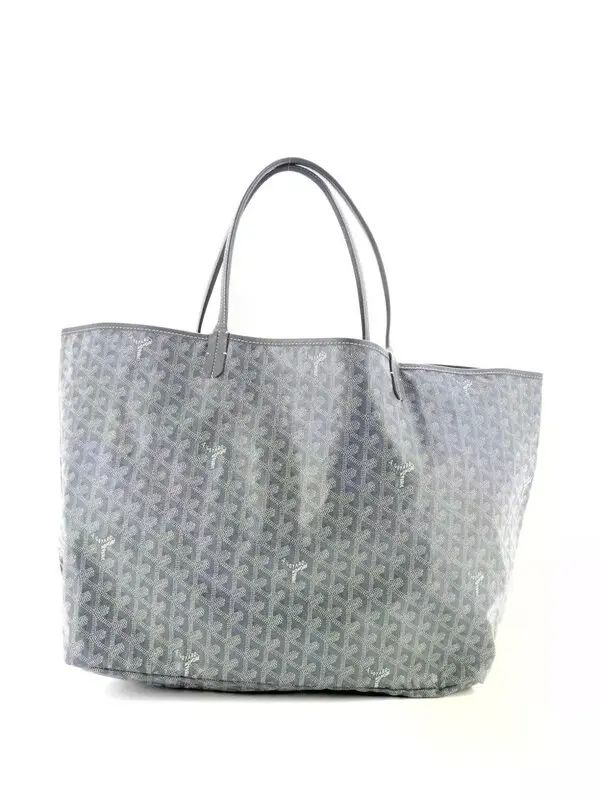 Goyard Saint Louis Coated Canvas Gm Tote Bag - Grey