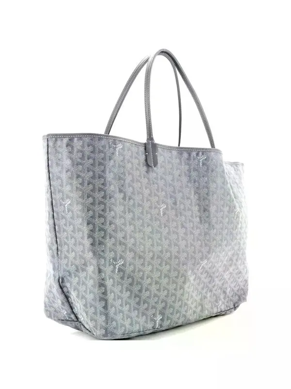 Goyard Saint Louis Coated Canvas Gm Tote Bag - Grey