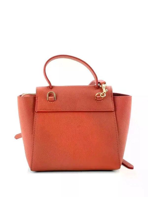 Celine Belt Bag Textured Leather Pico Shoulder Bag - Pink