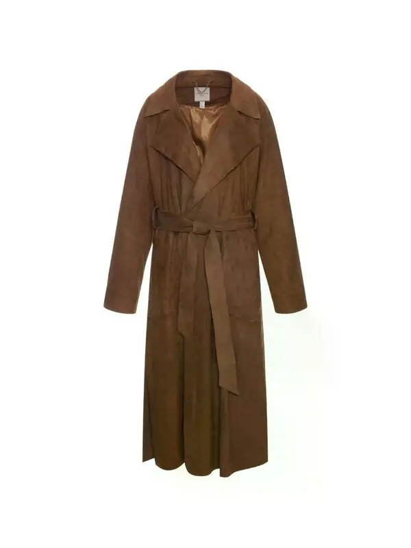 URBANCODE Faux-suede Trenchcoat