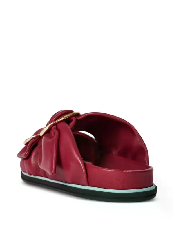 Paul Smith Camolin Buckle Sandals - Red