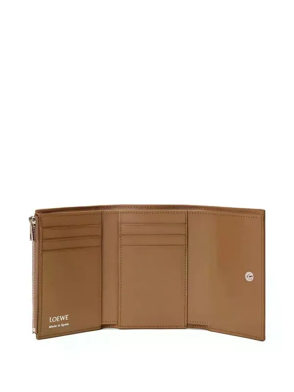 Loewe Textured Panel Wallet - Neutrals