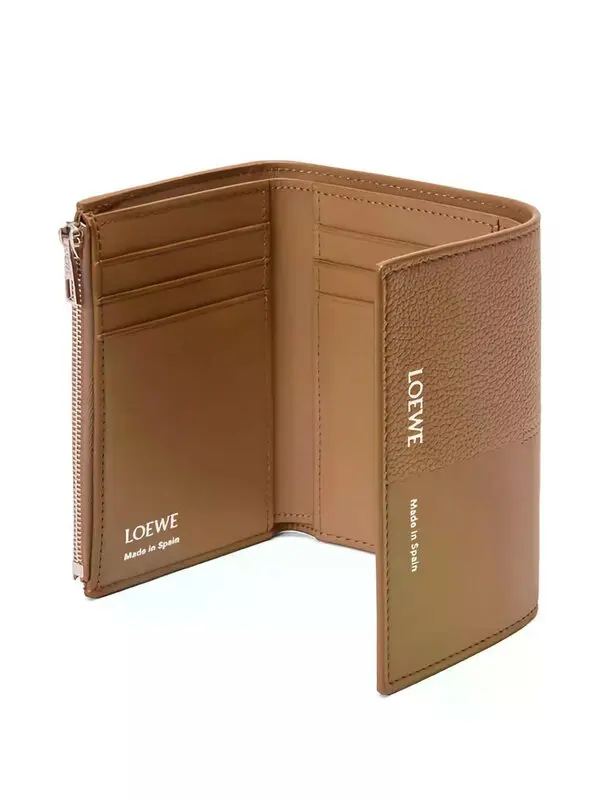 Loewe Textured Panel Wallet - Neutrals