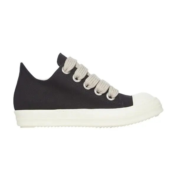 Rick Owens Jumbolace Low Sneakers - Black