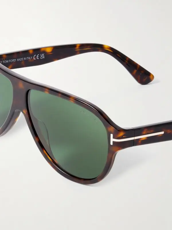 TOM FORD Samuele Aviator-style Sunglasses