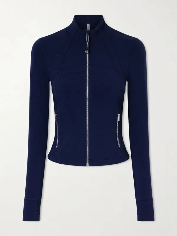 Lululemon Define Cropped Nulu Jacket - Blue