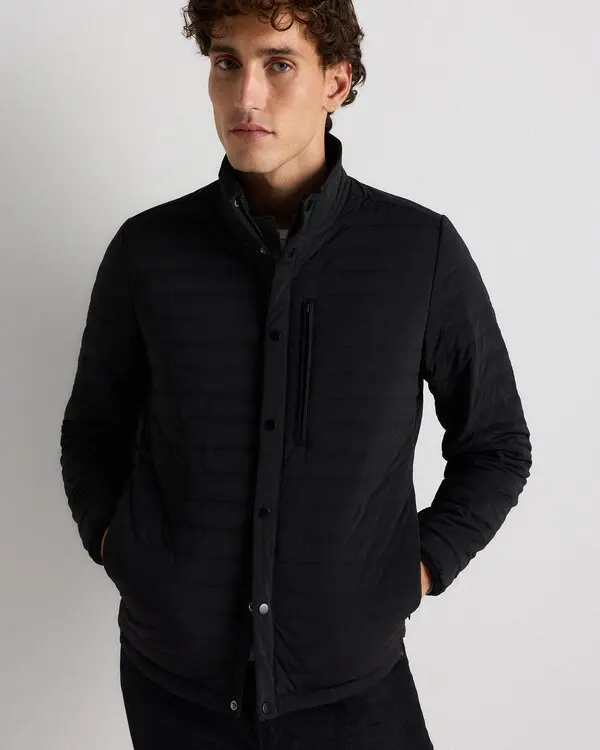 Quince Quilted Down Jacket - Black
