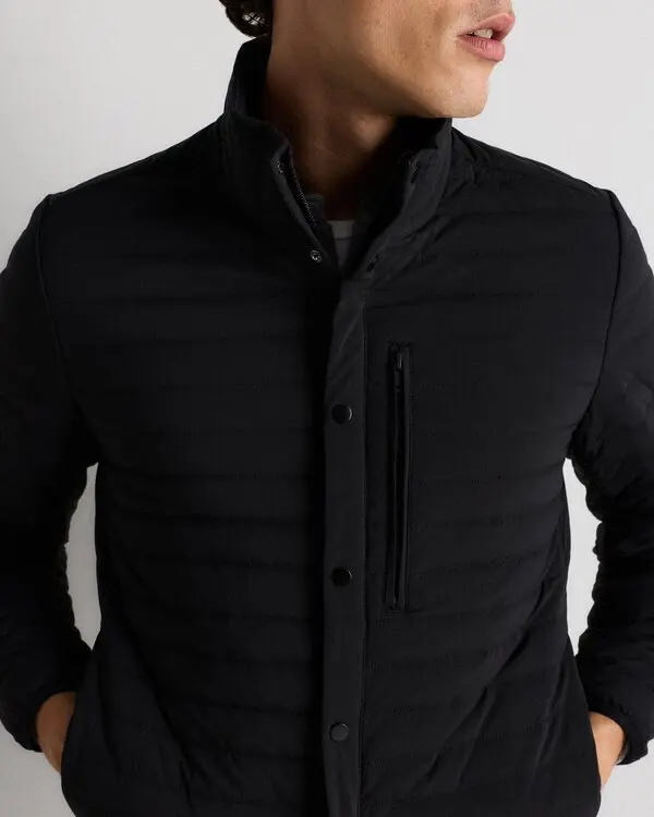 Quince Quilted Down Jacket - Black