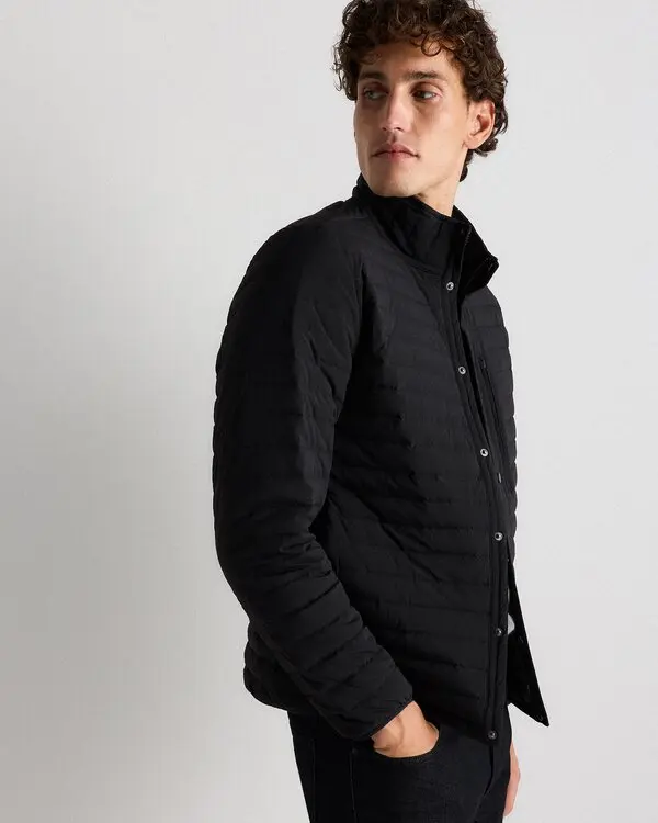 Quince Quilted Down Jacket - Black