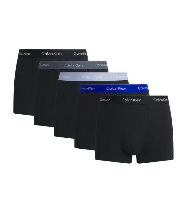 Calvin Klein Stretch-cotton Icon Trunks - Black
