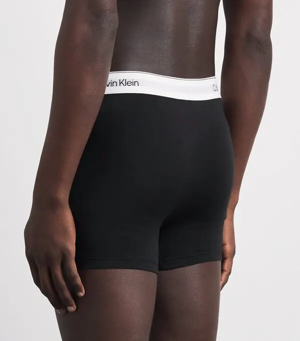 Calvin Klein Stretch-cotton Icon Trunks - Black