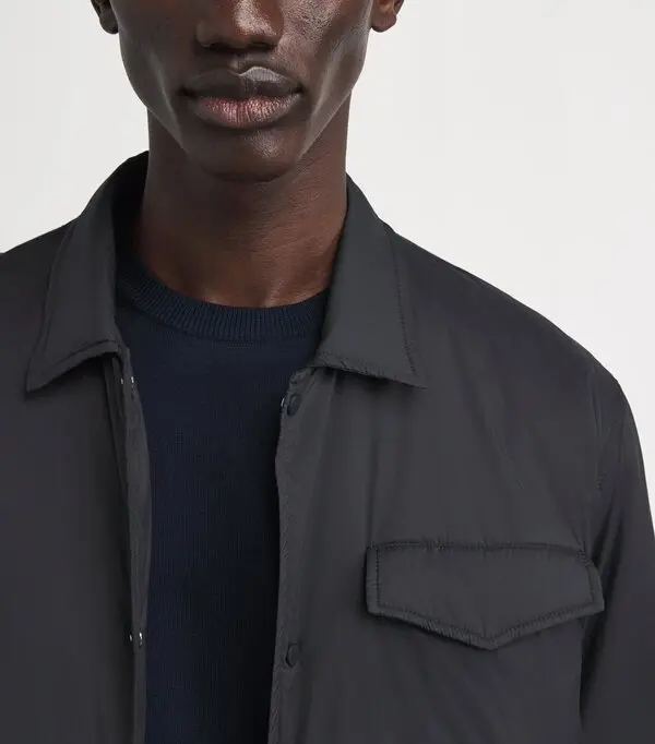 Herno Chest-pocket Bomber Jacket - Navy