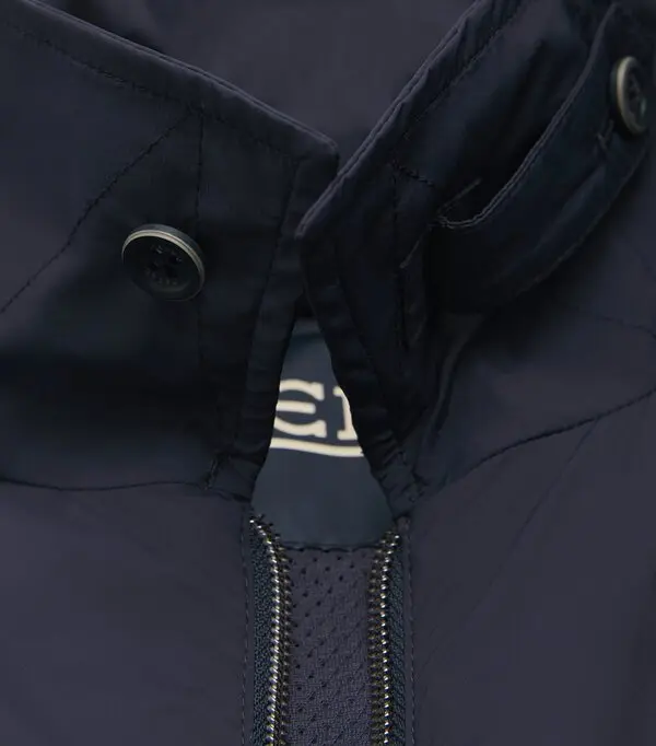 Herno Stretch-shell Bomber Jacket - Navy