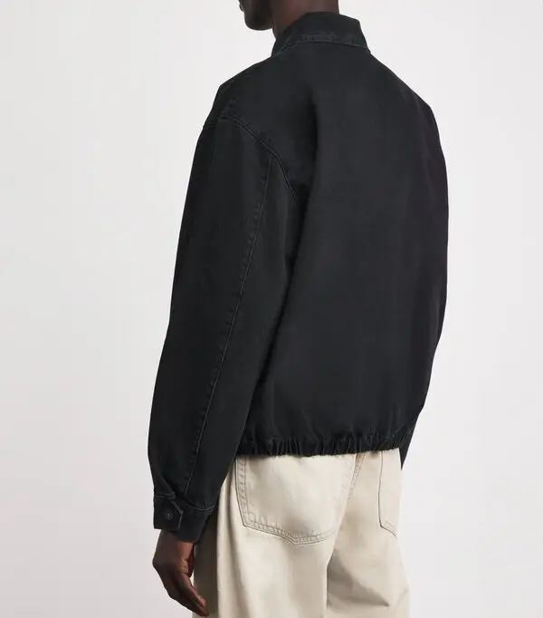 AGOLDE Denim Torres Bomber Jacket - Black